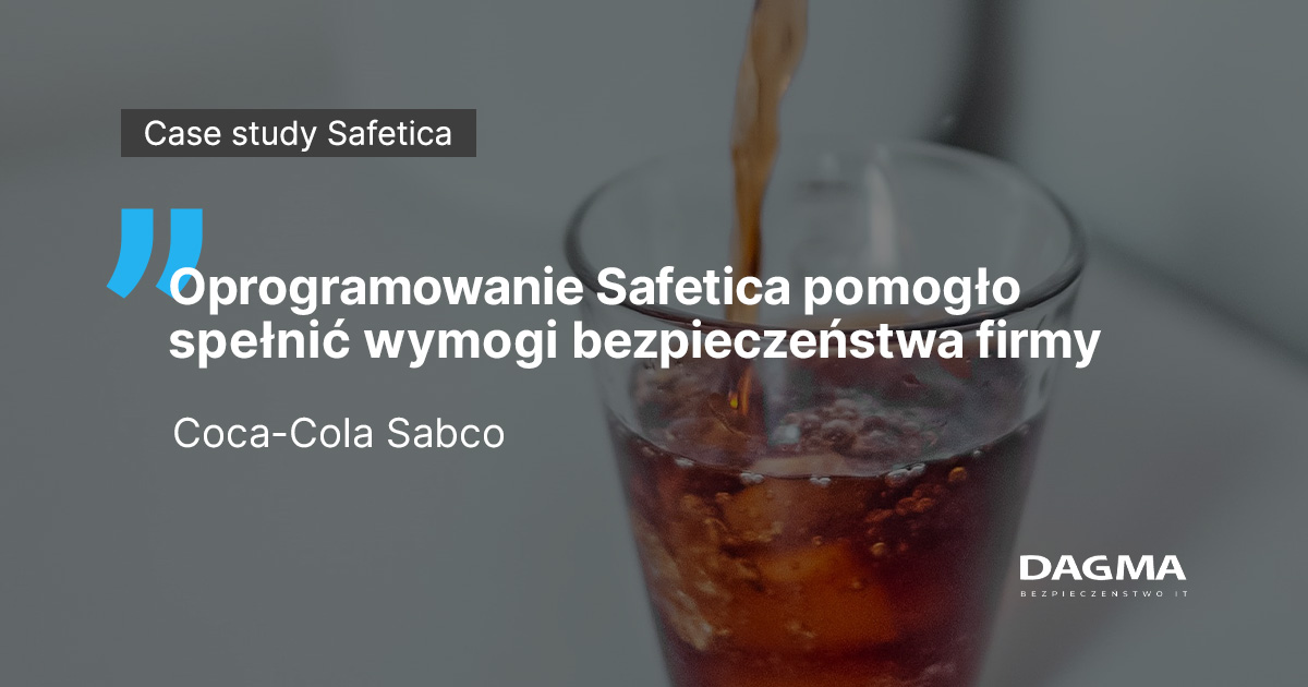 Wewnętrzna ochrona firmowych danych - Case Study - COCA-COLA SABCO ...